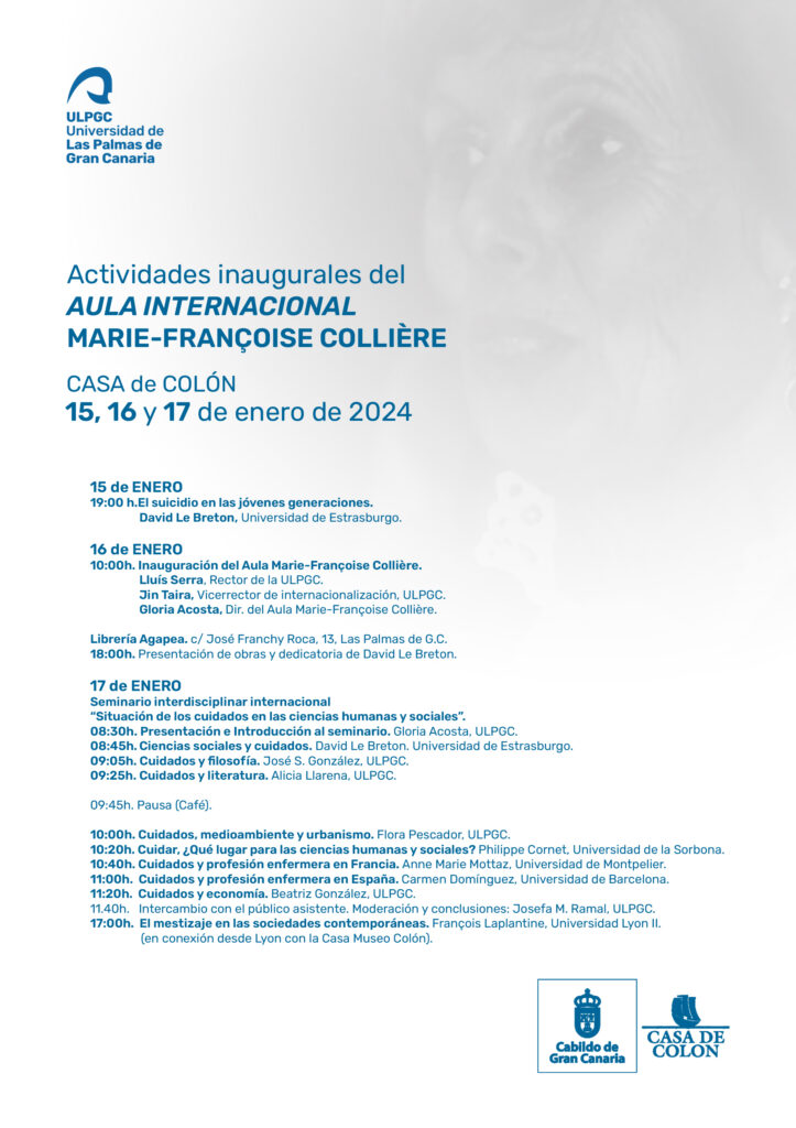 Actividades inaugurales del AULA INTERNACIONAL MARIE-FRANÇOISE COLLIÈRE ...
